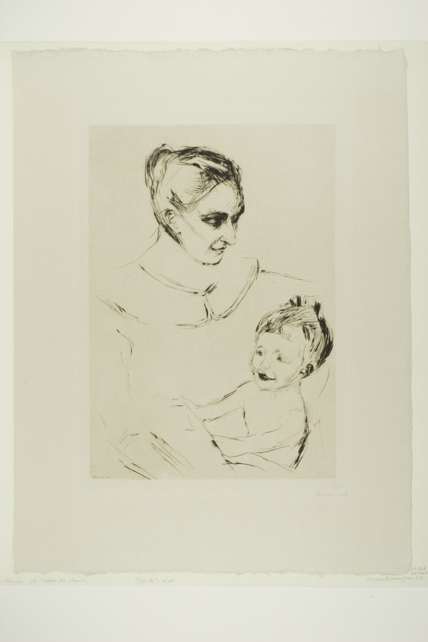 A Mother's Joy by Edvard Munch: Buy fine art print