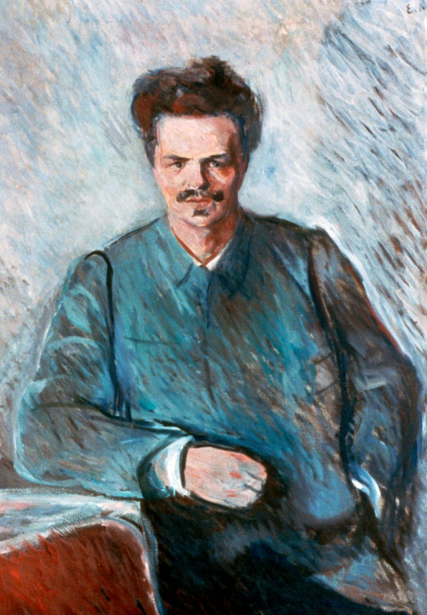 August Strindberg by Edvard Munch: Buy fine art print