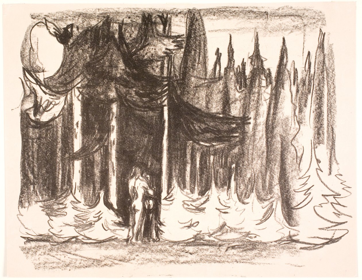 In the Forest by Edvard Munch: Premium art reproduction