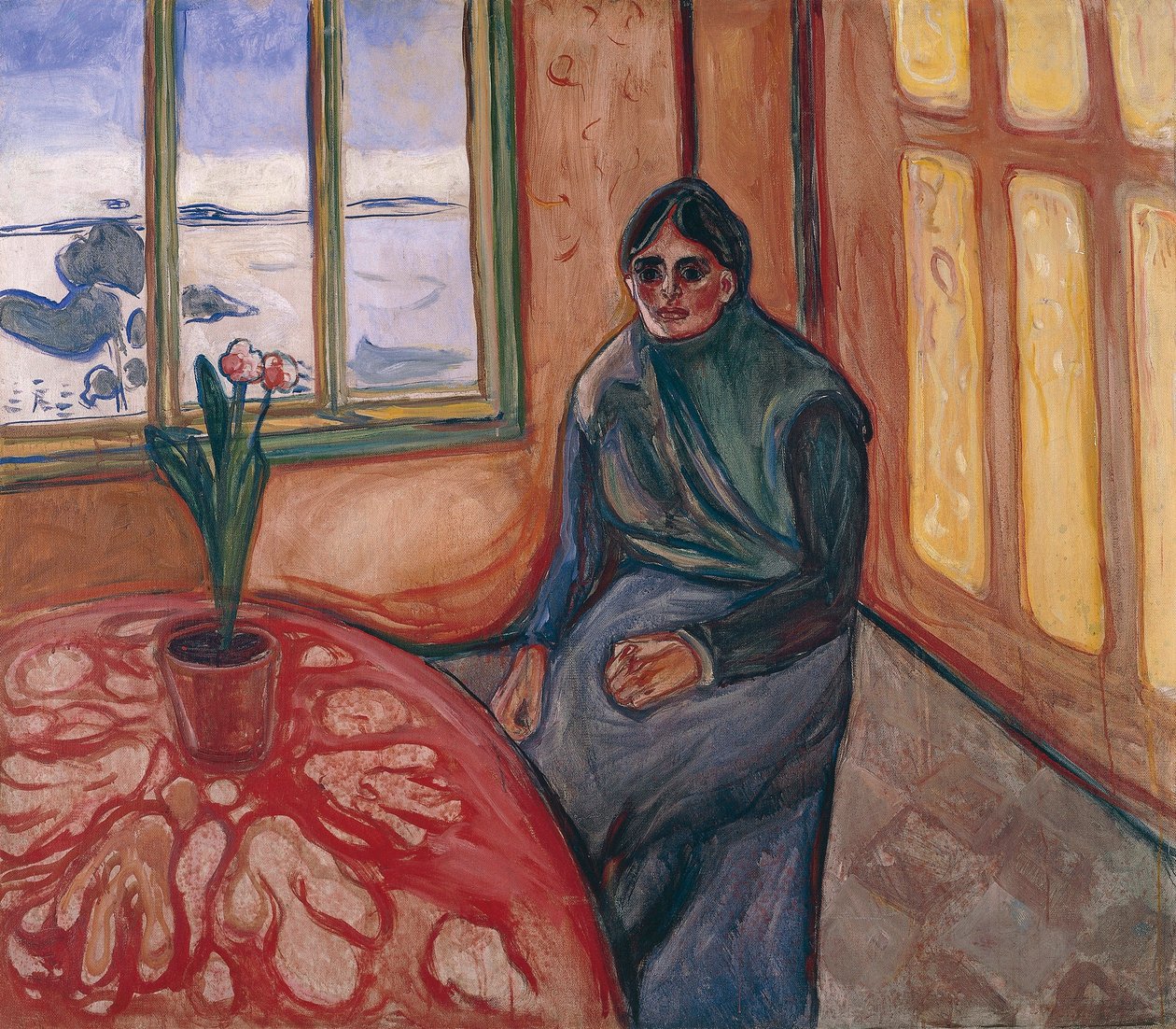 Melancholy / Laura by Edvard Munch: Buy fine art print