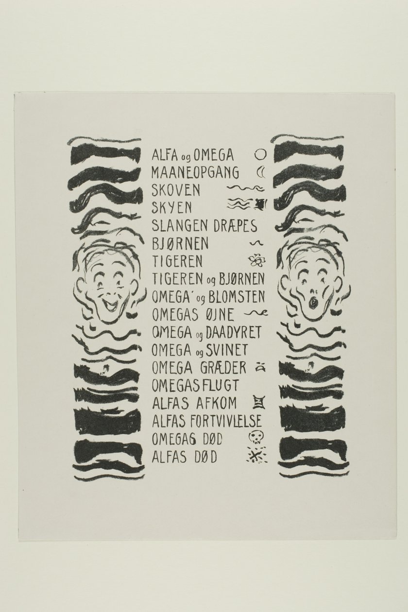 Table of Contents by Edvard Munch: Buy fine art print
