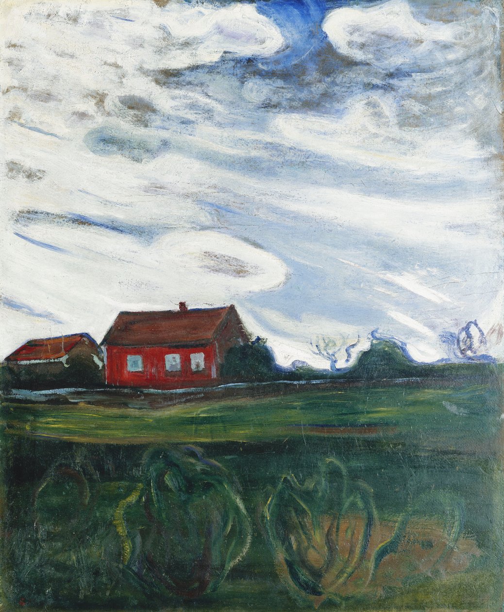 The Red House by Edvard Munch: Buy fine art print
