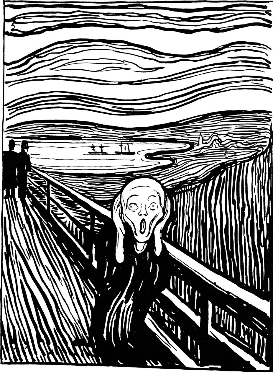 The Scream, 1895 by Edvard Munch: Buy fine art print