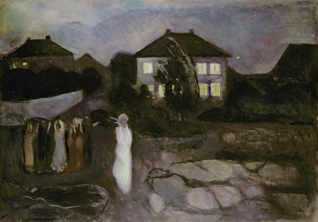 The Storm by Edvard Munch: Premium art reproduction