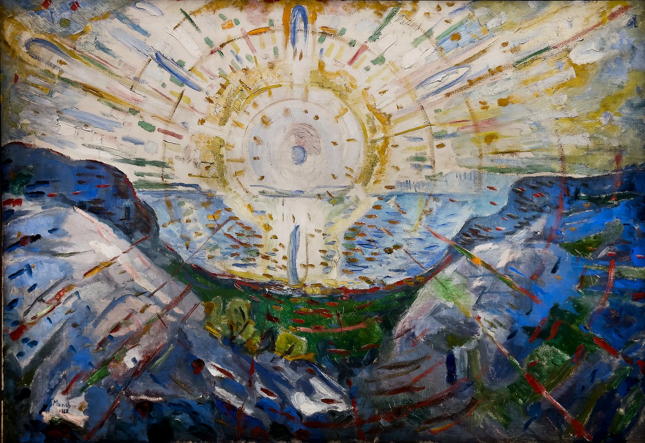 The Sun by Edvard Munch: Premium art reproduction
