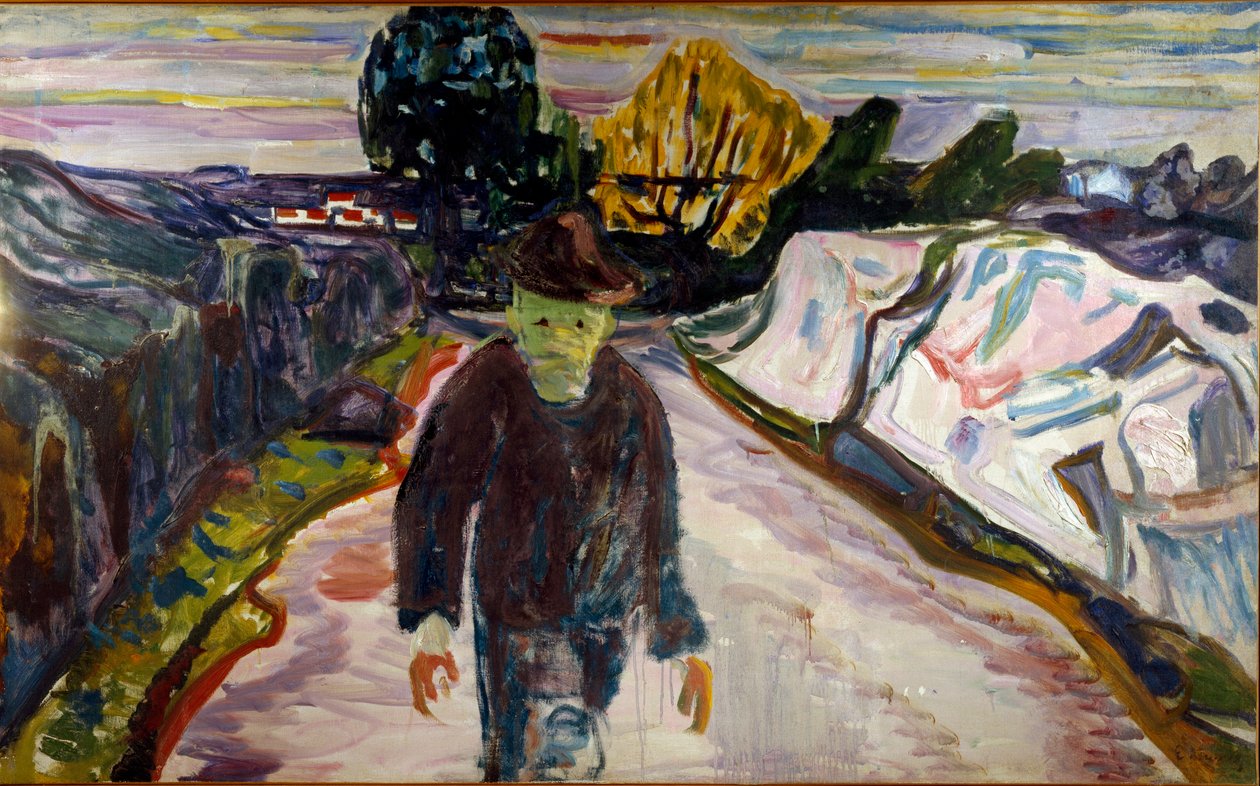 The Murderer by Edvard Munch: Buy fine art print