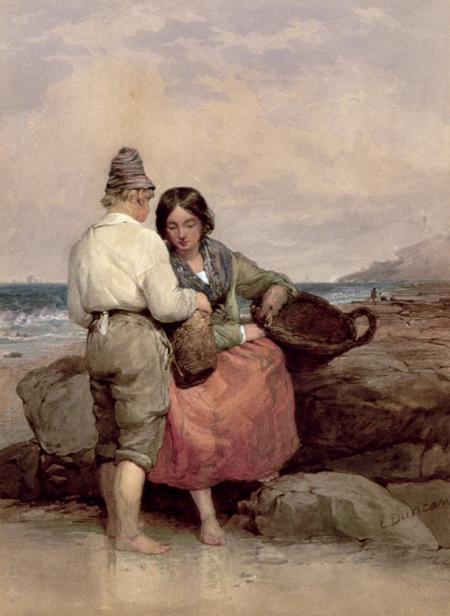 The Shrimpers by Edward Duncan: Buy fine art print