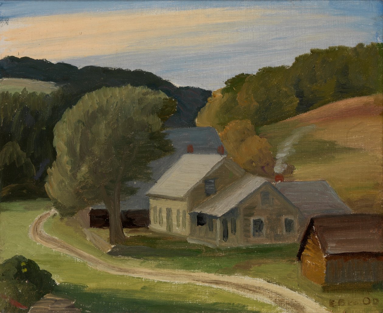 Landscape, ca. 1934 by Edward Bruce: Buy fine art print