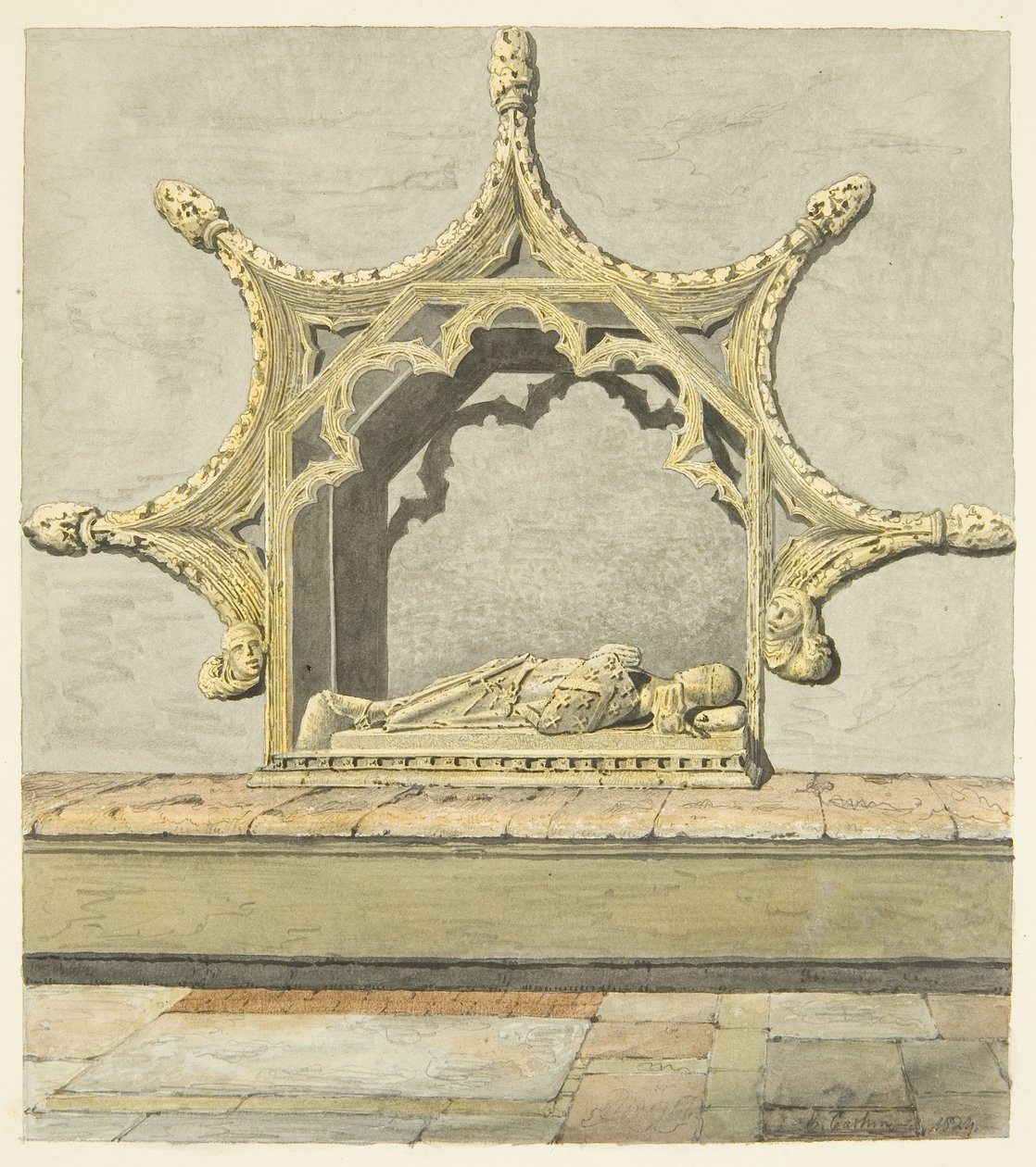 Tomb of Maurice, 7th Earl of Berkeley in Bristol Cathedral