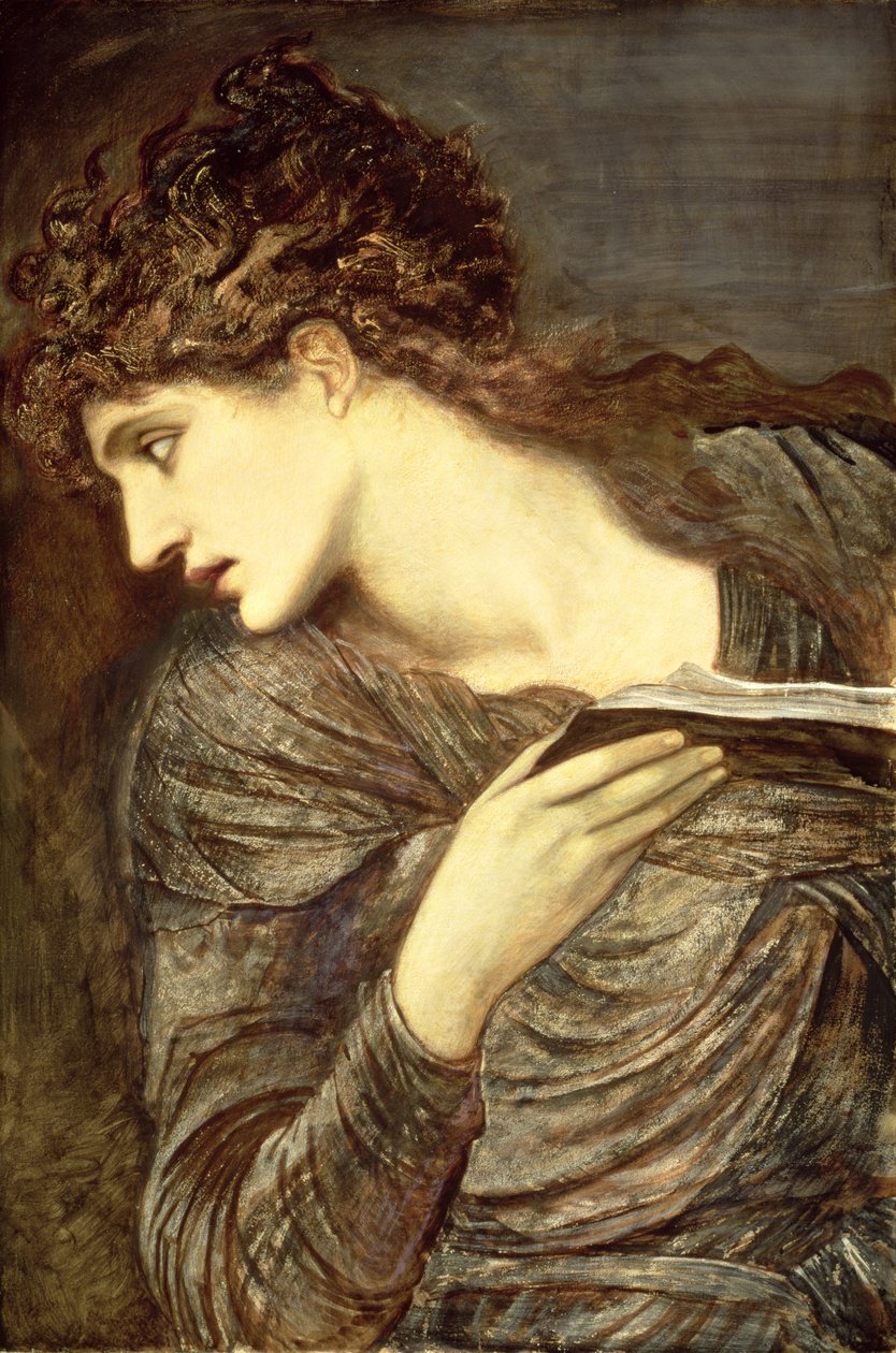 Study for the Head of Nimue in 'The Beguiling of Merlin', c.1873