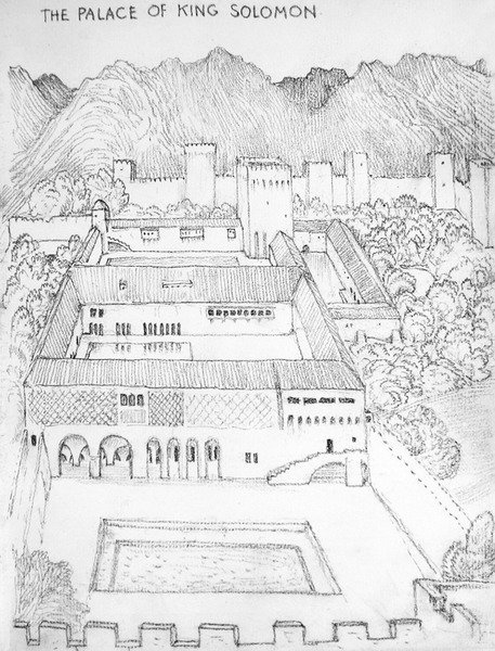 The Palace of King Solomon by Edward Coley Burne-Jones