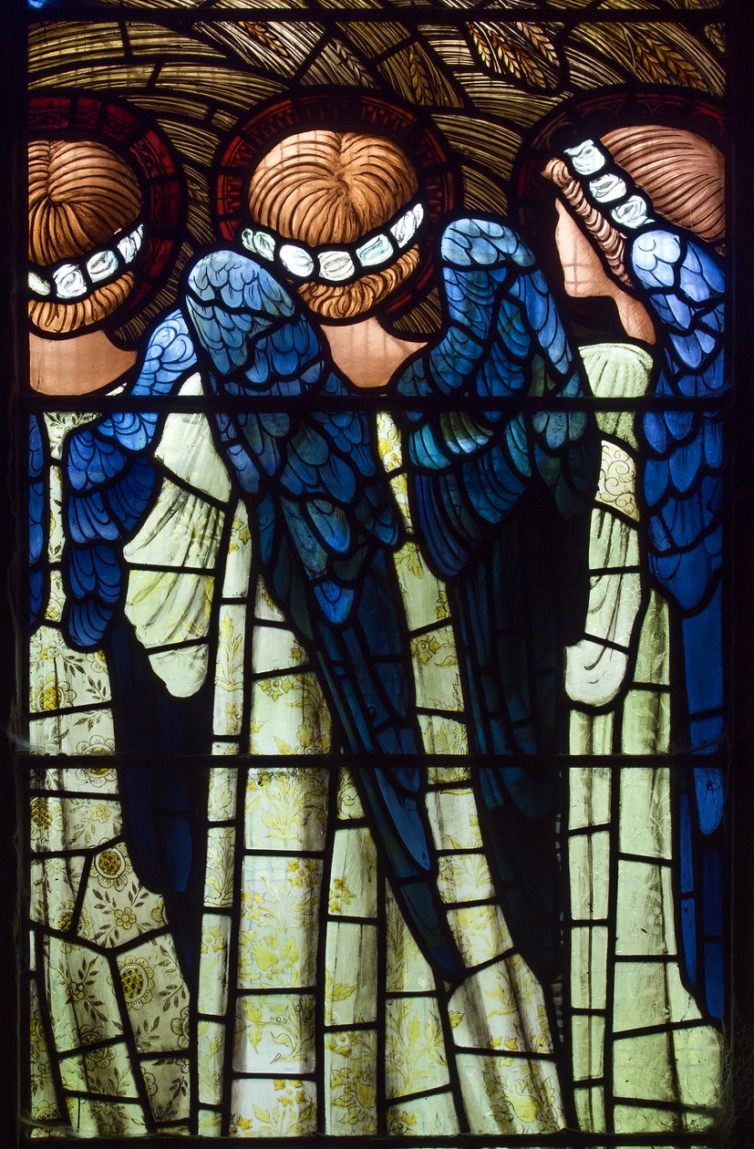Angels, The Nativity by Edward Burne Jones: Fine art print