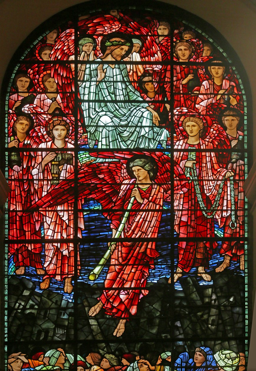 The Last Judgement by Edward Burne-Jones: Fine art print