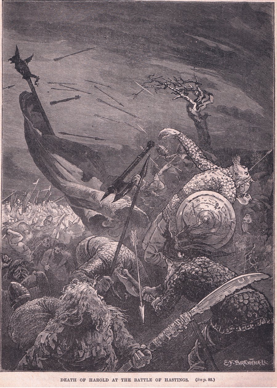 Death of Harold at the Battle of Hastings AD 1066