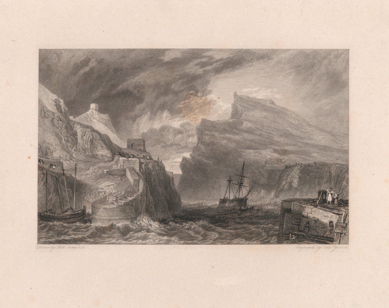Boscastle, Cornwall by Edward Goodall: Buy fine art print