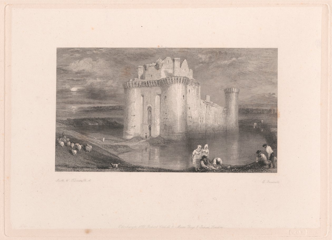 Caerlaverock Castle by Edward Goodall: Buy fine art print