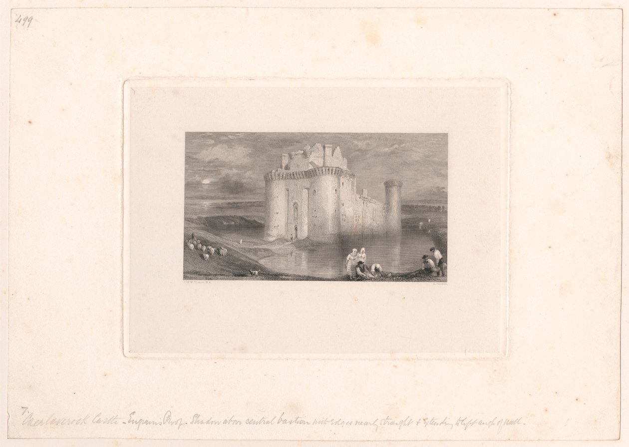 Caerlaverock Castle by Edward Goodall: Buy fine art prints