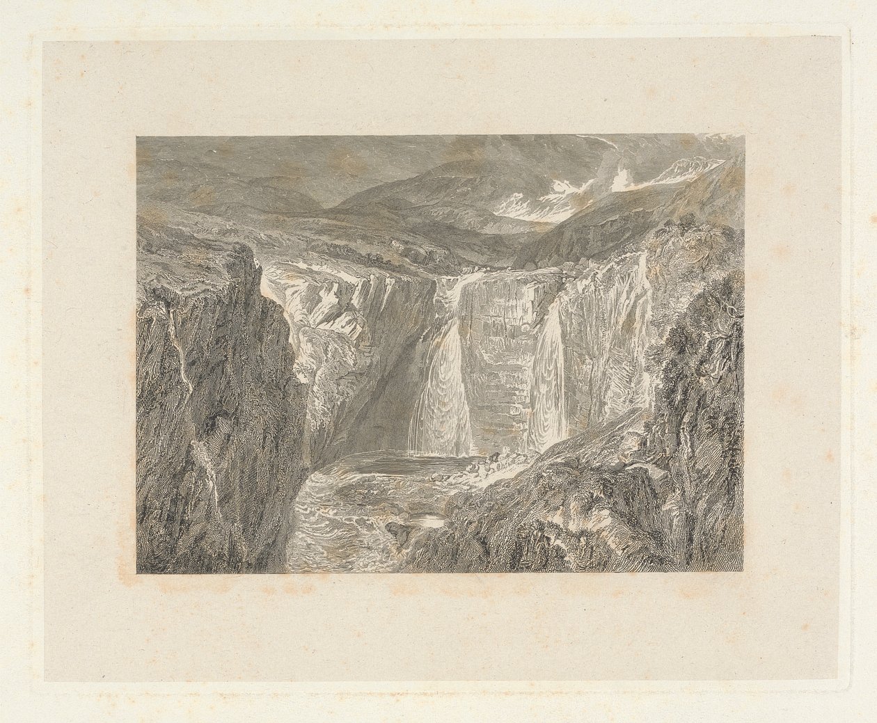 Fall of the Tees by Edward Goodall: Buy fine art print