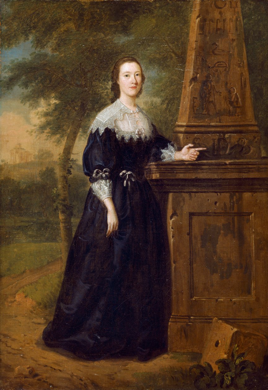 Miss Elizabeth Wandesford c.1753 by Edward Haytley