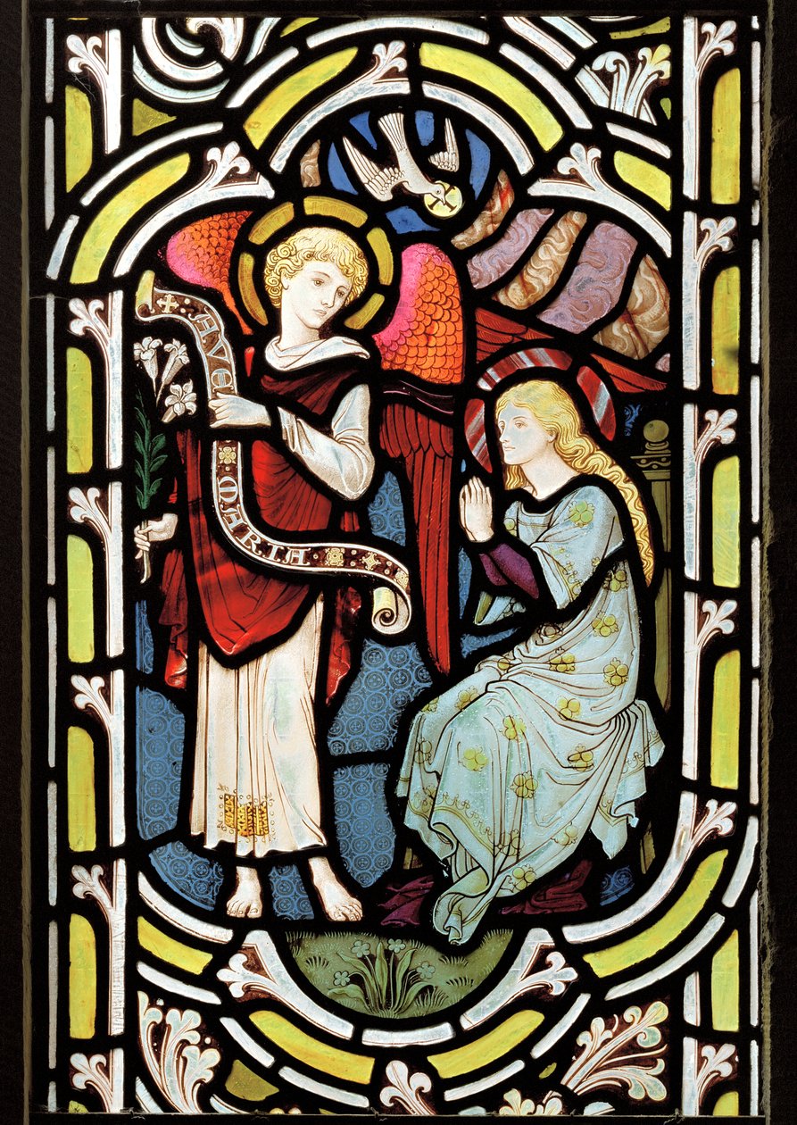 The Annunciation by Edward Holmes Jewitt: Fine art print