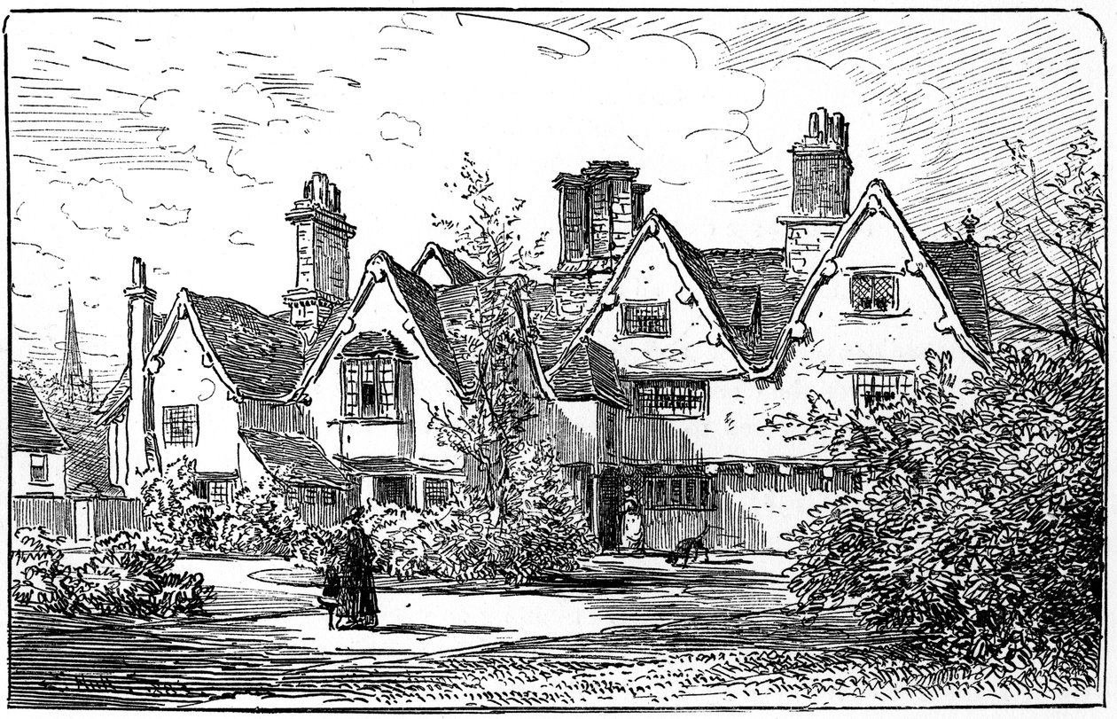 The House of Dr John Hall, Stratford-upon-Avon, Warwickshire