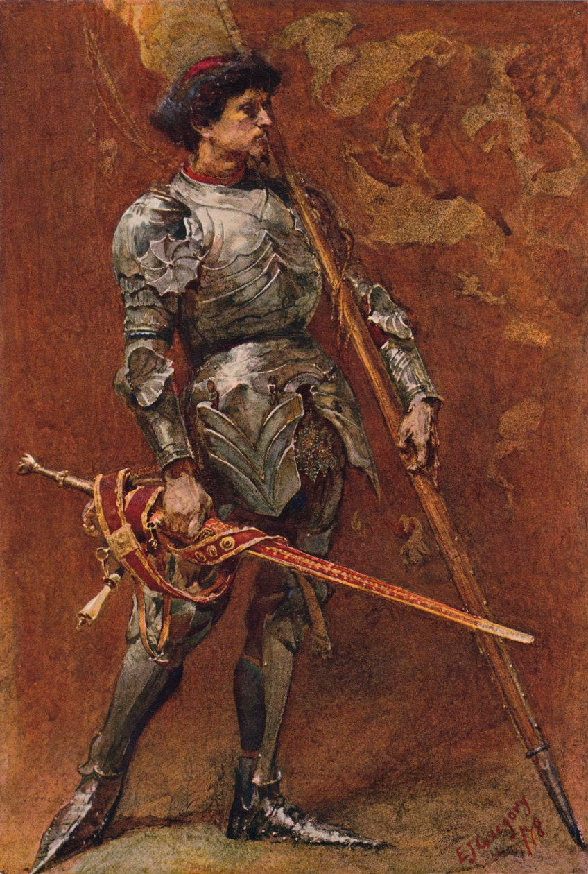 Knight in Armour by Edward John Gregory: Fine art print