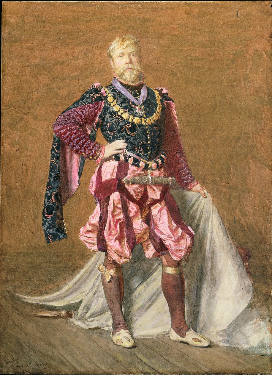 Self Portrait of the Artist in Elizabethan Dress, 1887
