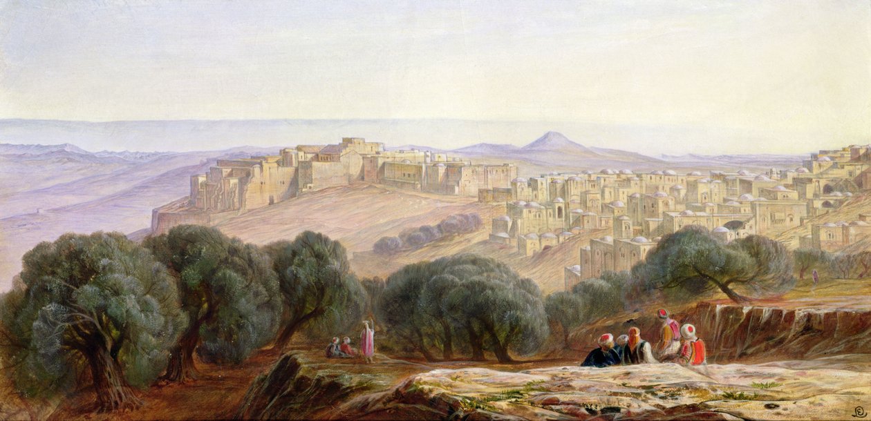 Bethlehem, c.1870 by Edward Lear: Buy fine art print
