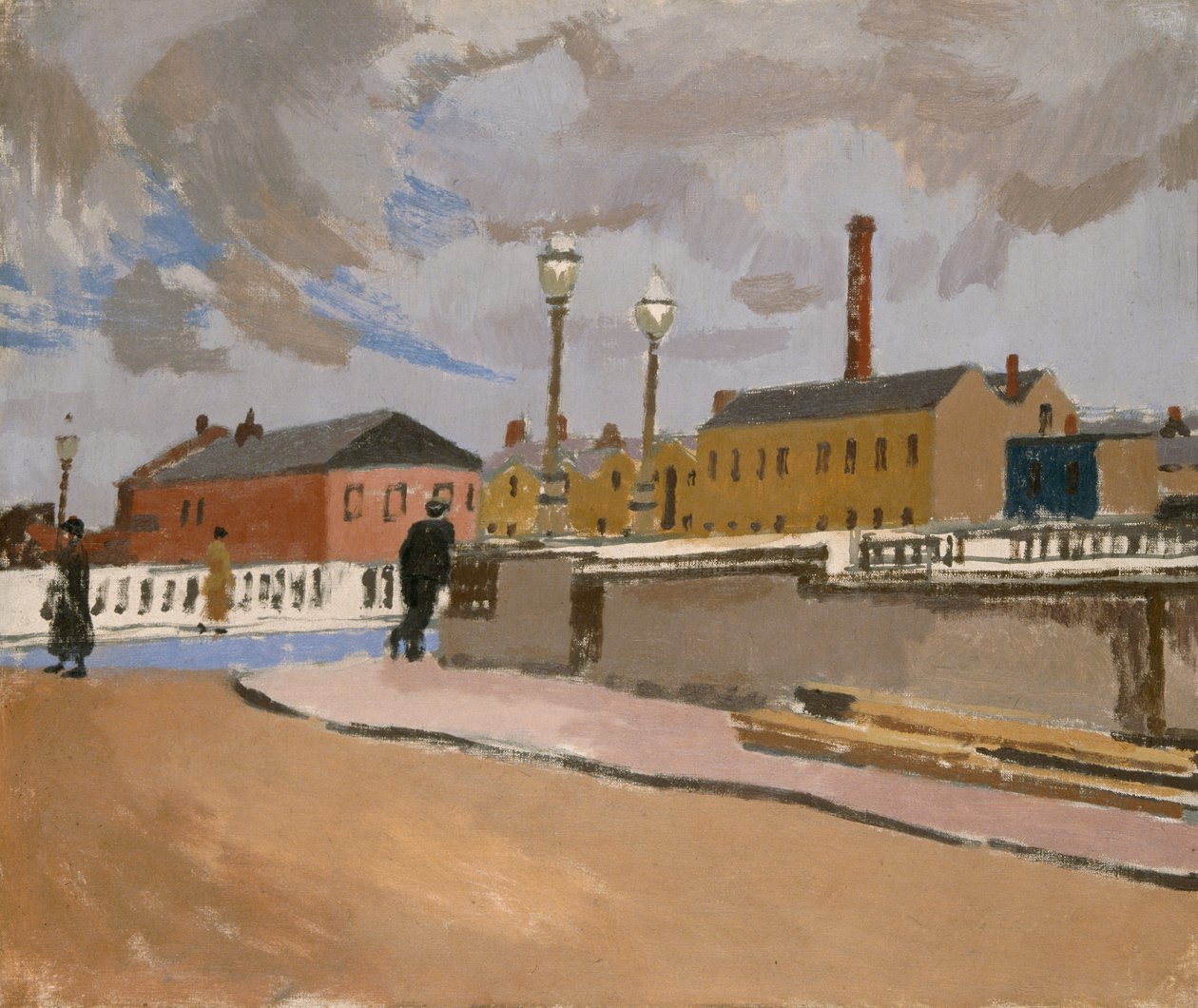 Street in Cork by Edward Morland Lewis: Buy fine art print