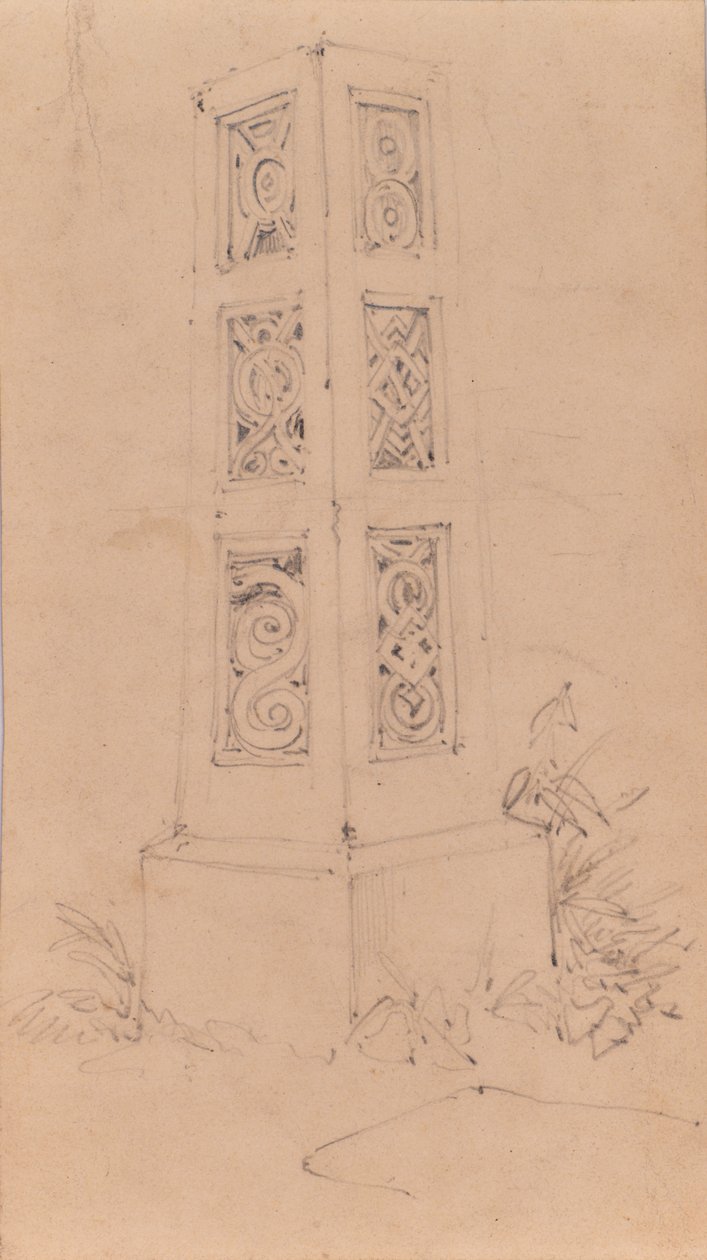 Monument sketch by Edward Pretty: Buy fine art print