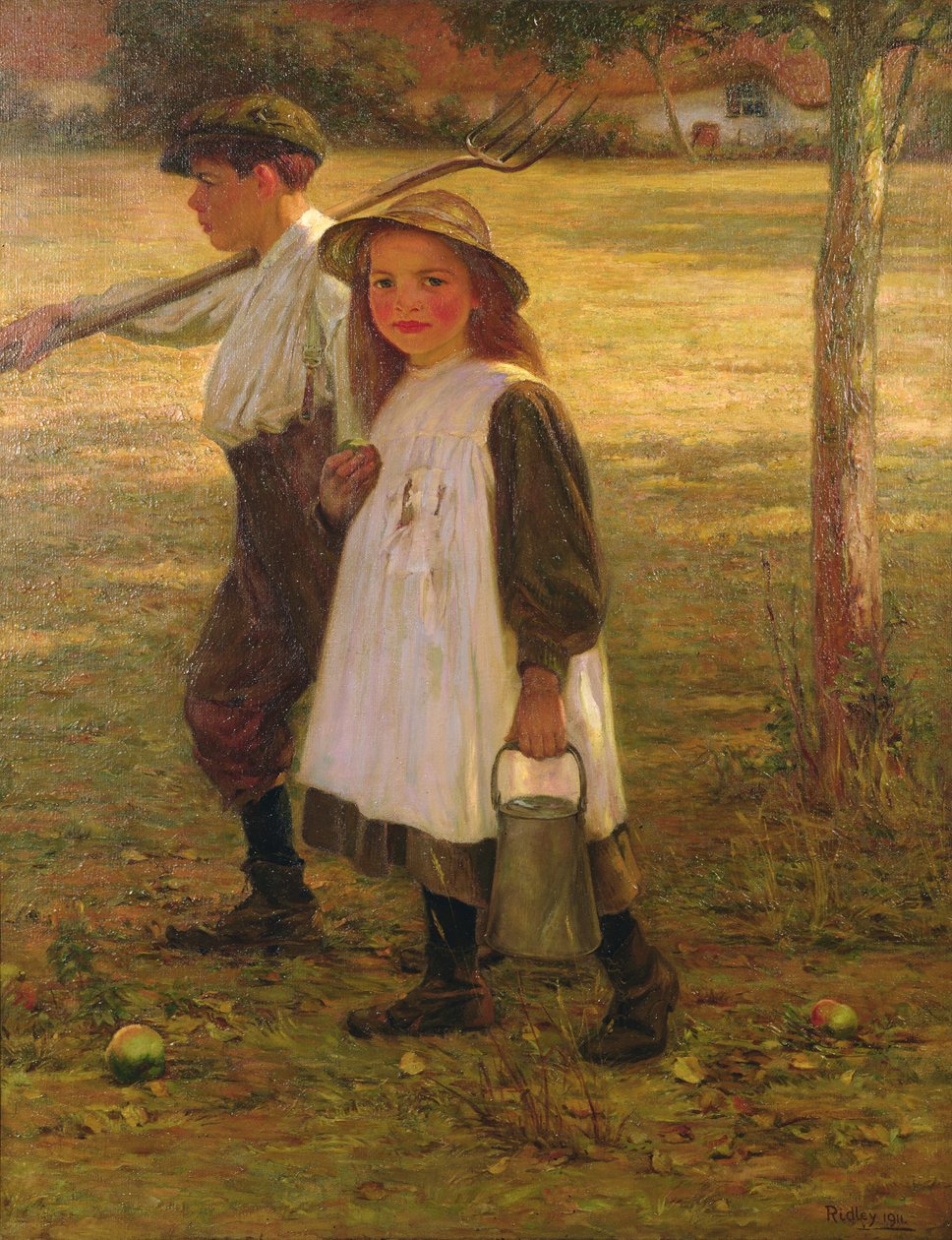 Homeward by Edward Ridley: Highest-quality art reproduction