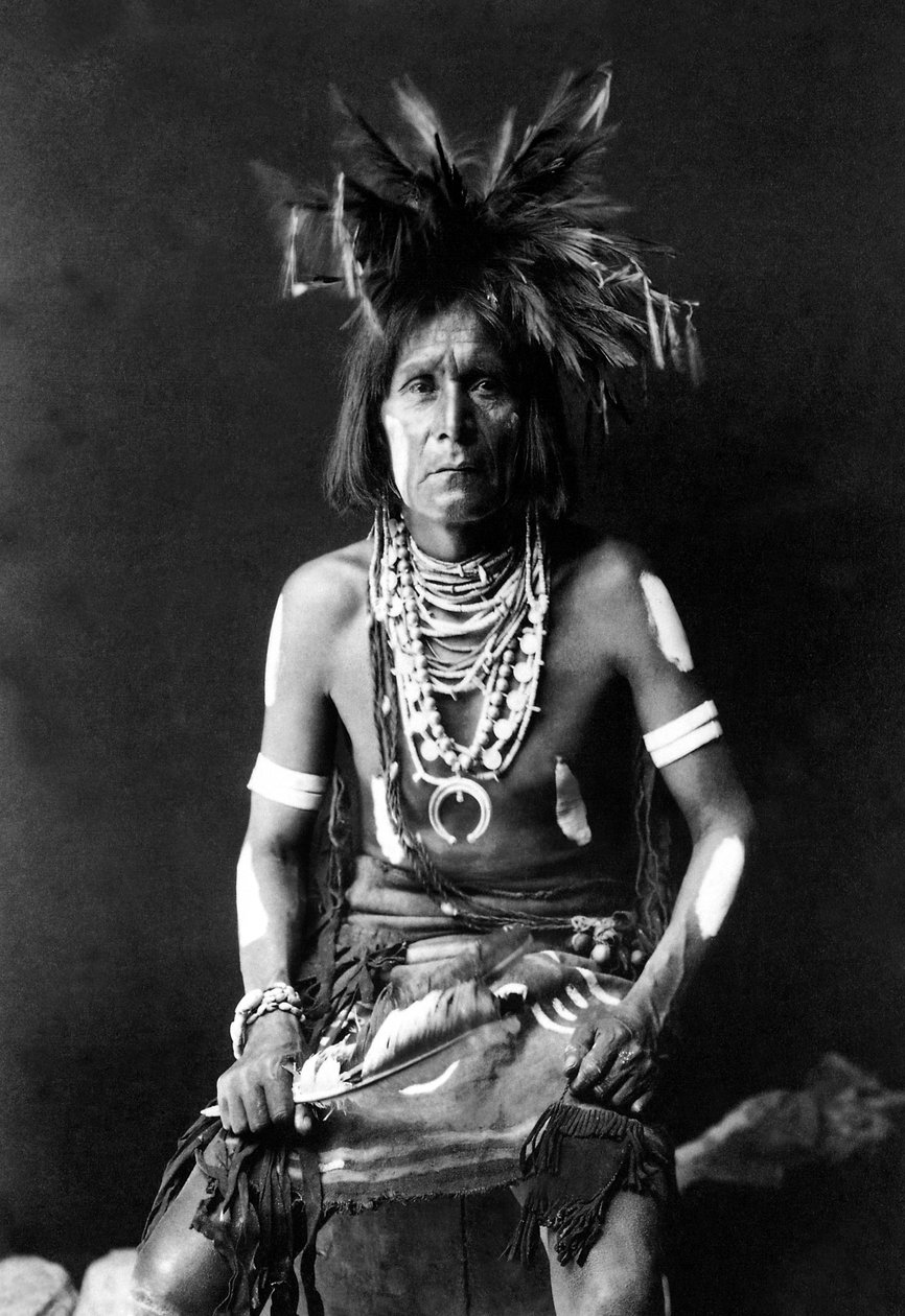 Snake Priest by Edward Sheriff Curtis: Buy fine art print
