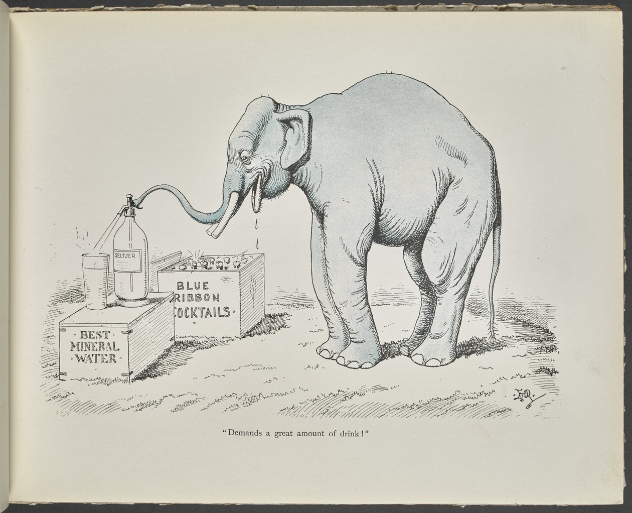 The Elephant, from 'Tails with a Twist' by Edwin Arnold