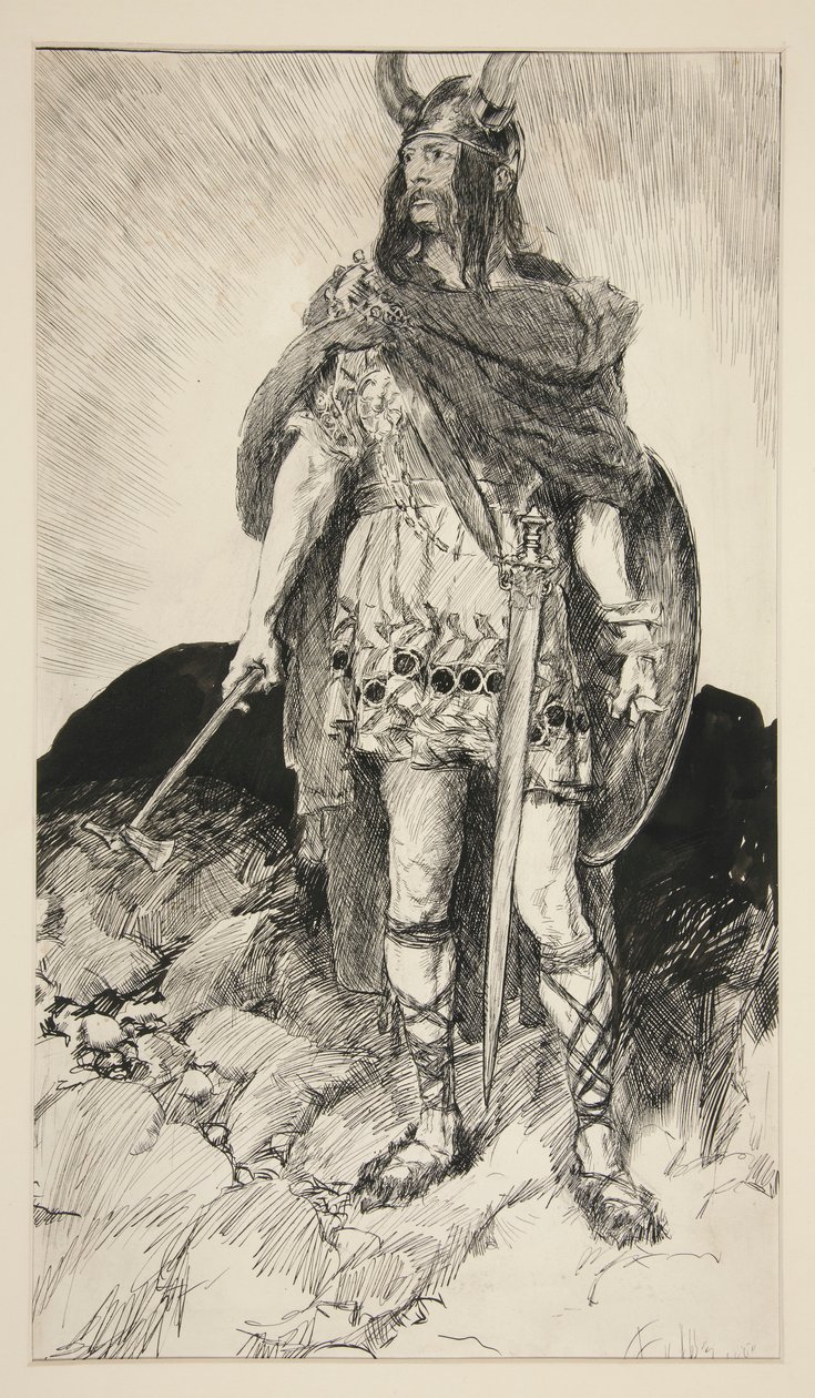 Edgar Armed - Act V, Scene III, King Lear