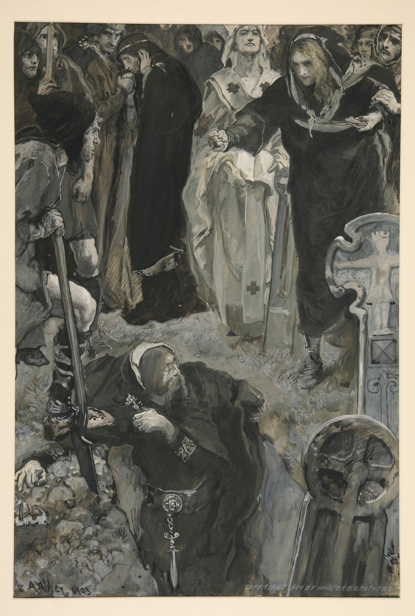 Hamlet by Edwin Austin Abbey: Buy fine art print