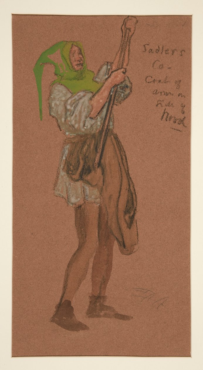 Sadler's Costume, Costume Sketch for Henry Irving