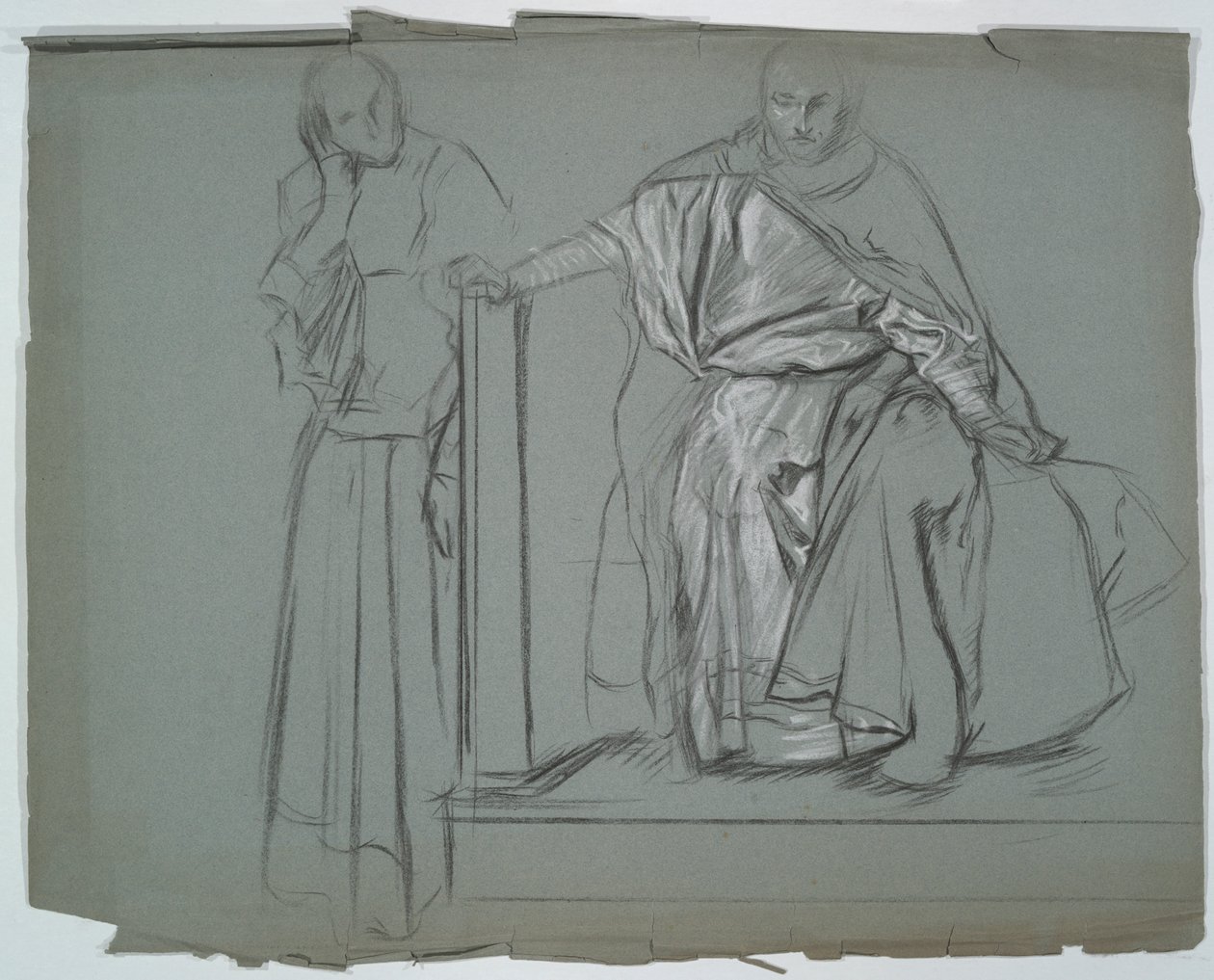 Study for King and Attendants in Hamlet