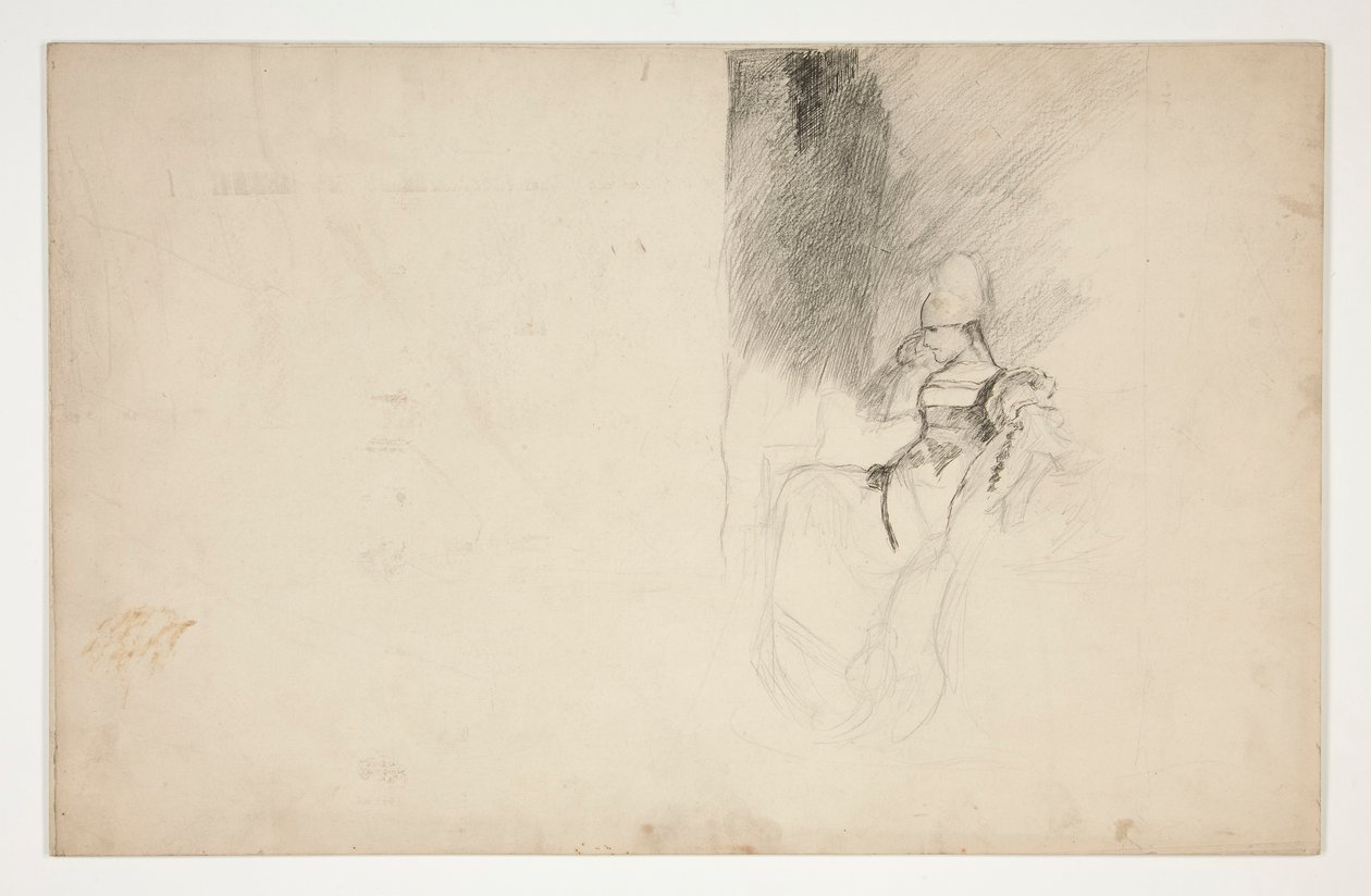 Study for Mariana, from Measure for Measure
