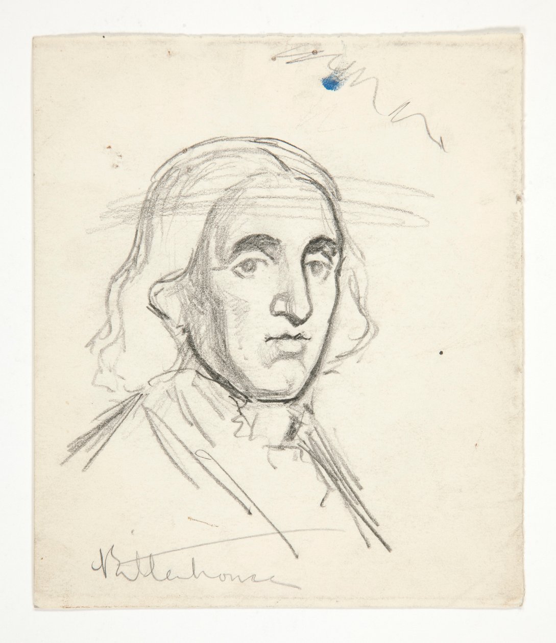 Study for Rittenhouse: sketch for mural for the state capitol building ...