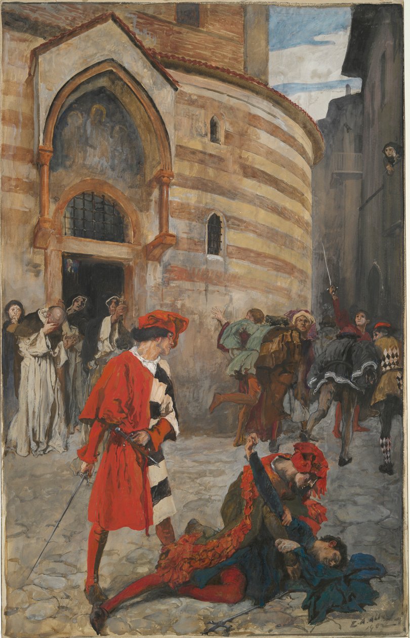 The Death of Mercutio - Act III, Scene I, Romeo and Juliet