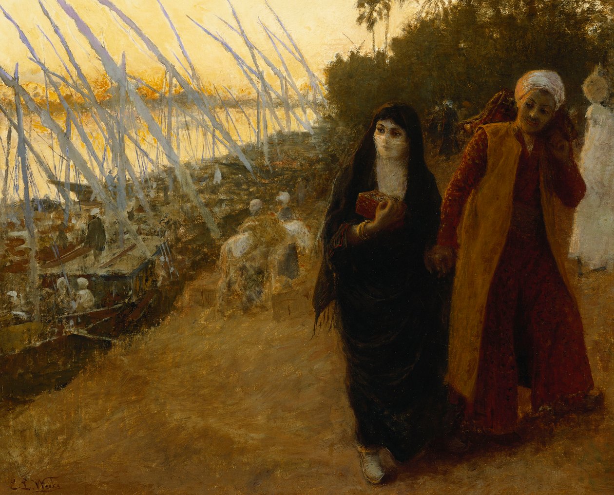 By the Nile by Edwin Lord Weeks: Premium art reproduction