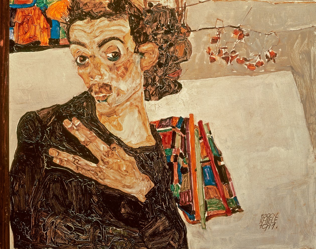 Self Portrait, 1911 by Egon Schiele: Buy fine art print