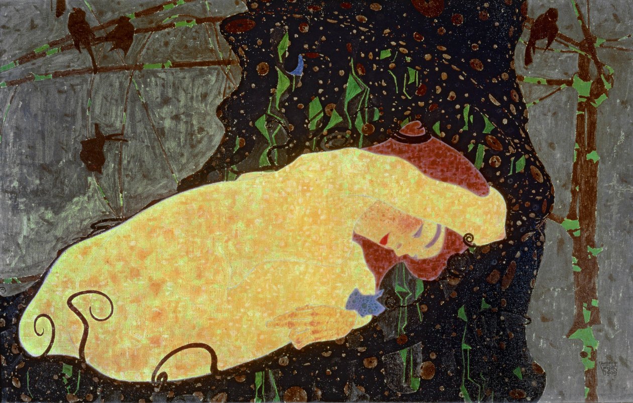 Danae by Egon Schiele: Highest-quality art reproduction