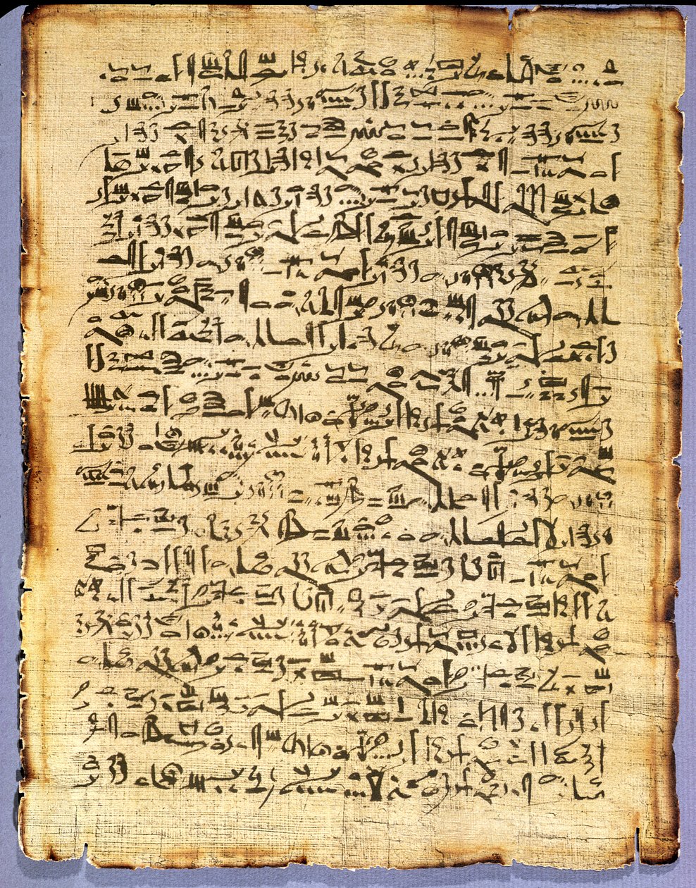 Facsimile Copy of the Edwin Smith Medical Papyrus, Original Dating from ...