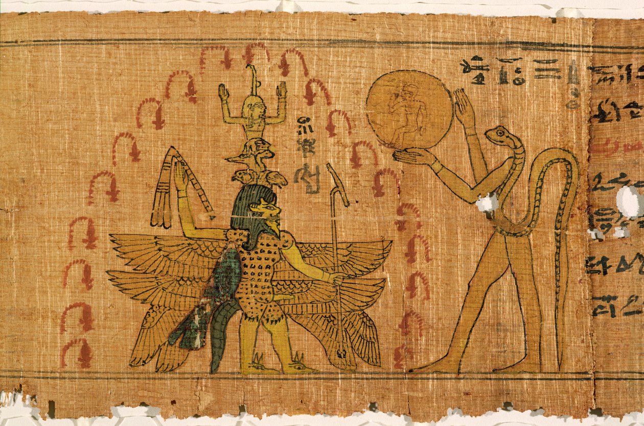Magic Papyrus, Late Dynastic, Ptolemaic Period (332-30 BC)