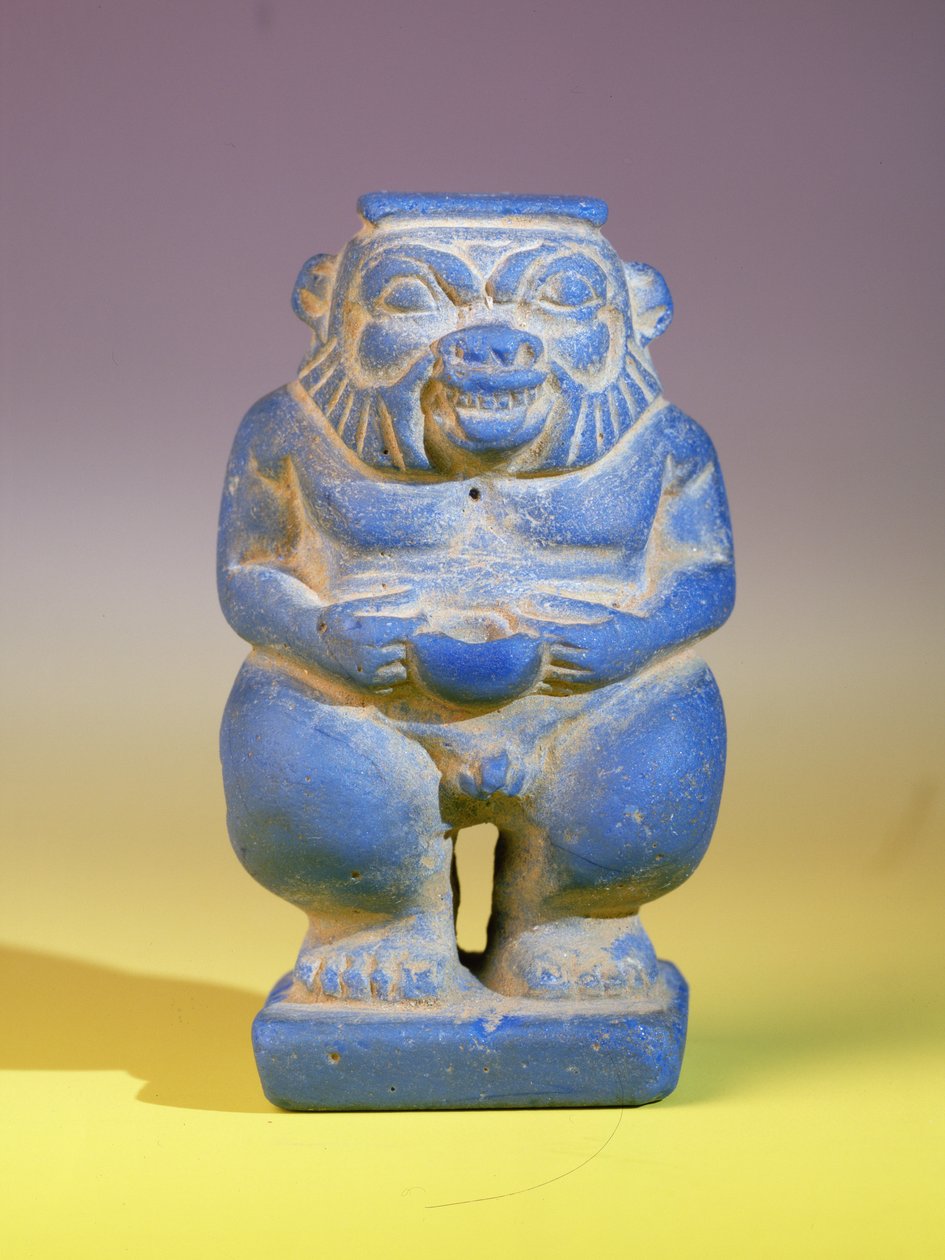 Statuette of Bes by Egyptian: Buy fine art print