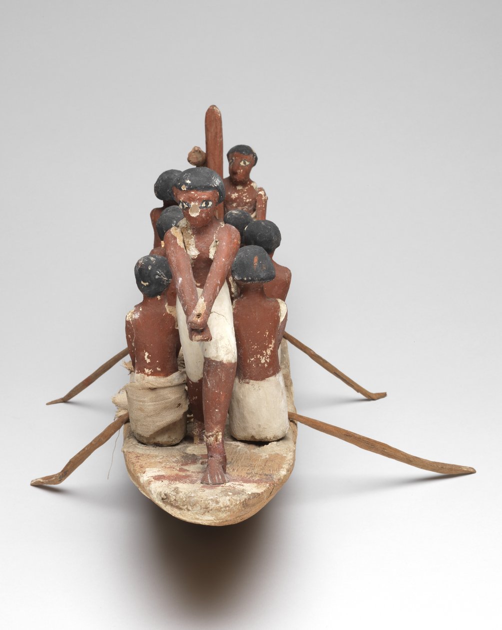 Model Sailing Boat from the Tomb of Khety (Beni Hasan) Middle Kingdom ...