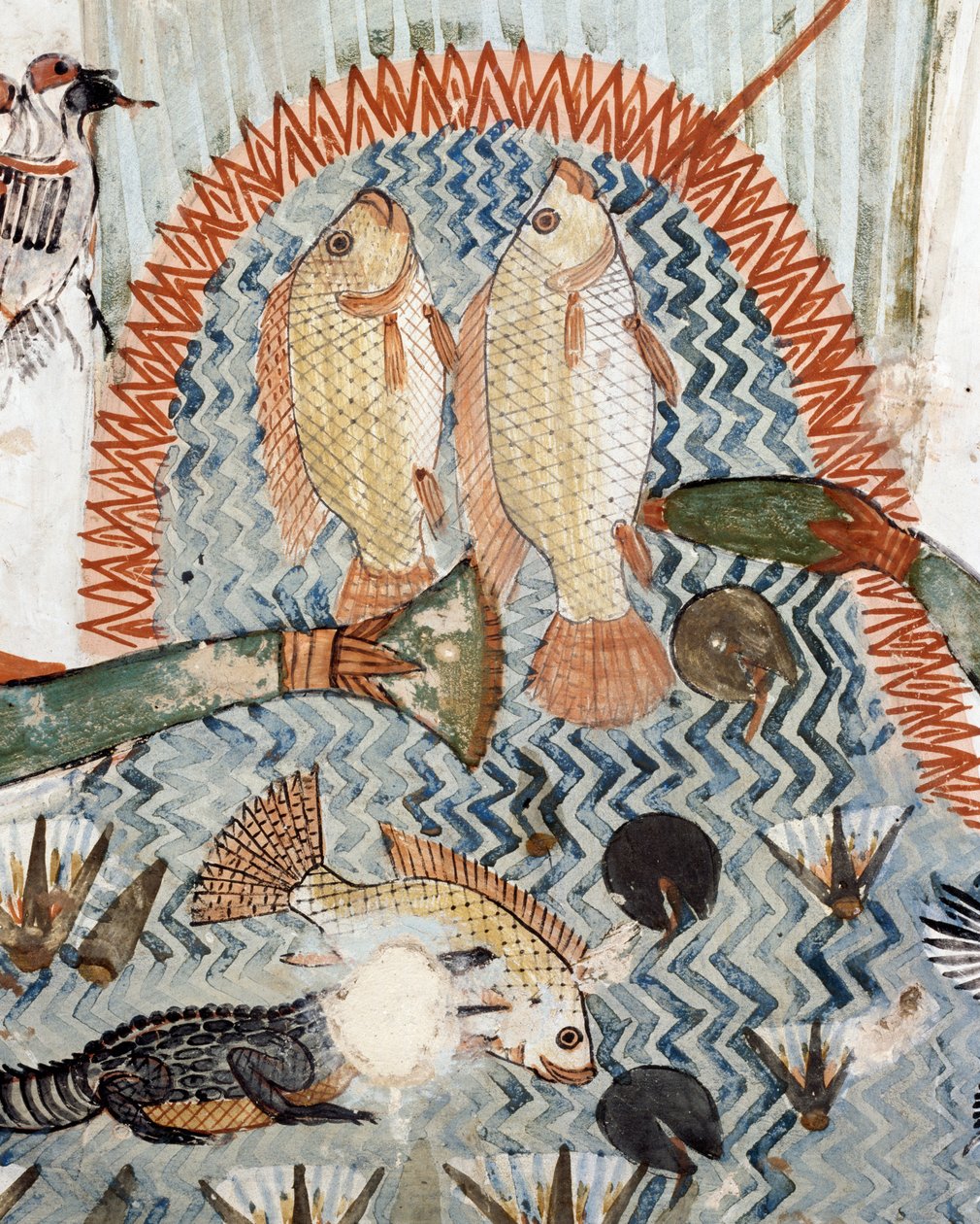 Fish (detail) by Egyptian 18th Dynasty: Buy fine art print