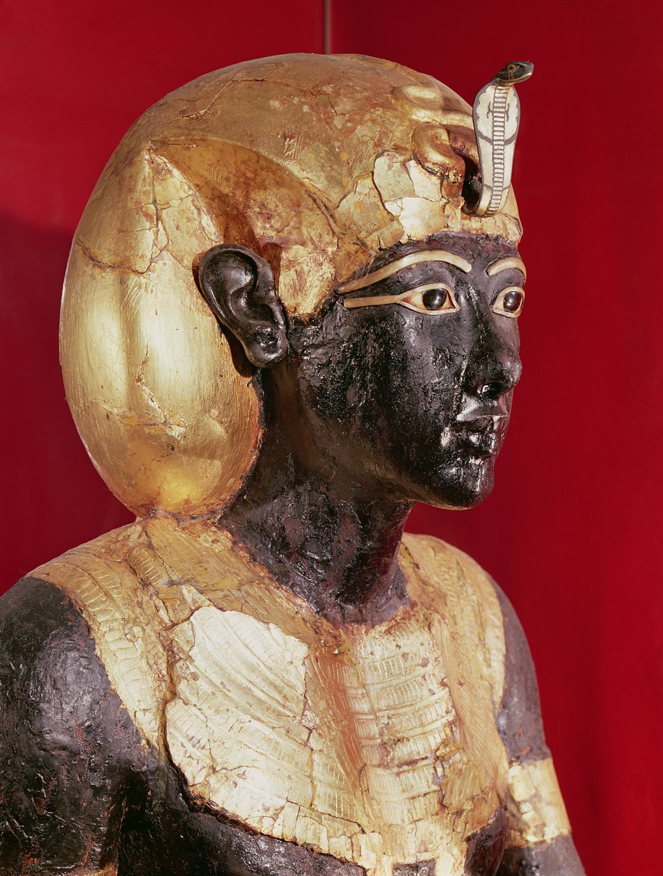 Life size statue of Tutankhamun, from the Tomb of Tutankhamun