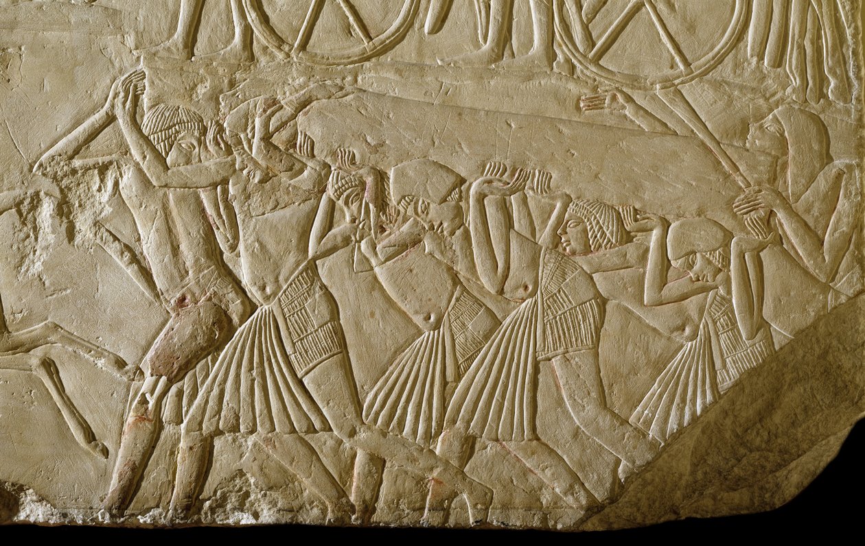 Relief from the Tomb of Horemheb by Egyptian 18th Dynasty